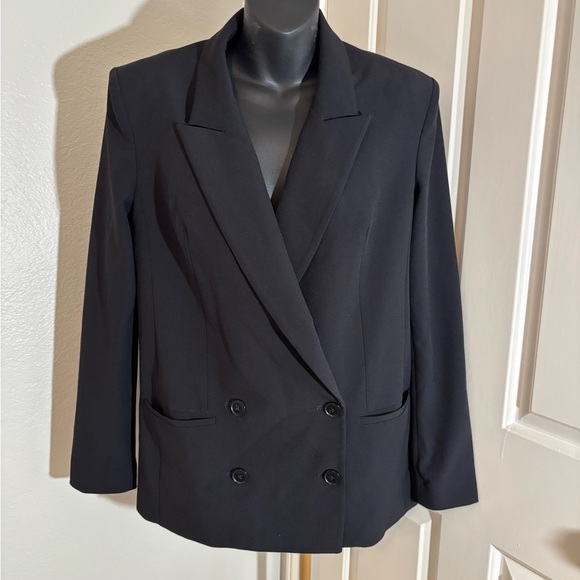 Express | Jackets & Coats | Express Black Blazer Professional Suit ...